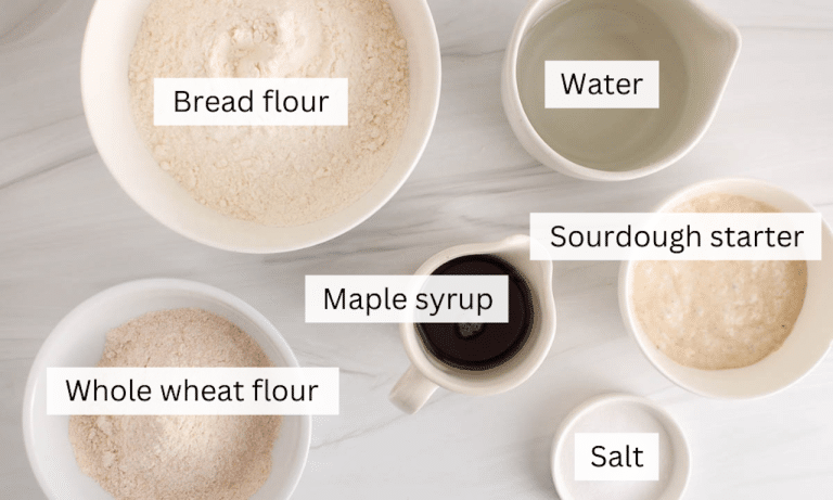 Maple Sourdough Bread (with real maple syrup!) - Zest and Flour